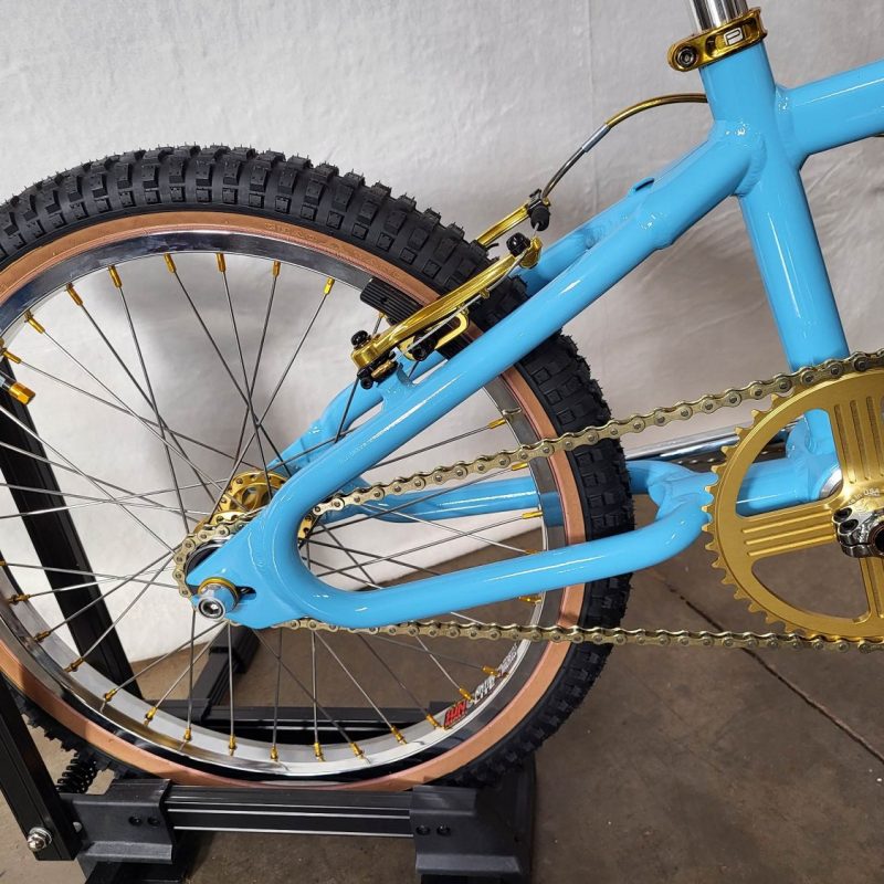 PK Ripper – Baby Blue & Gold (2021) – BMX Dream Bikes