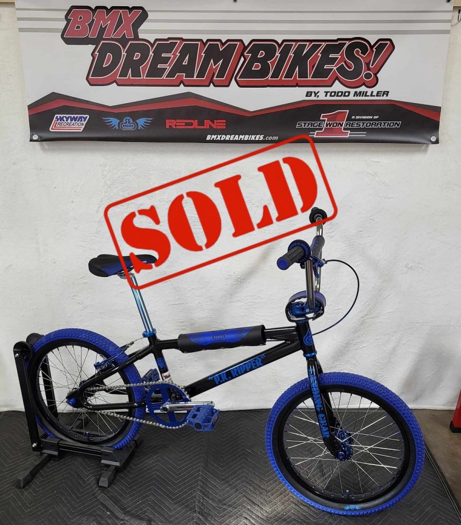 PK Ripper – Black & Blue – High End Parts (2021) – BMX Dream Bikes